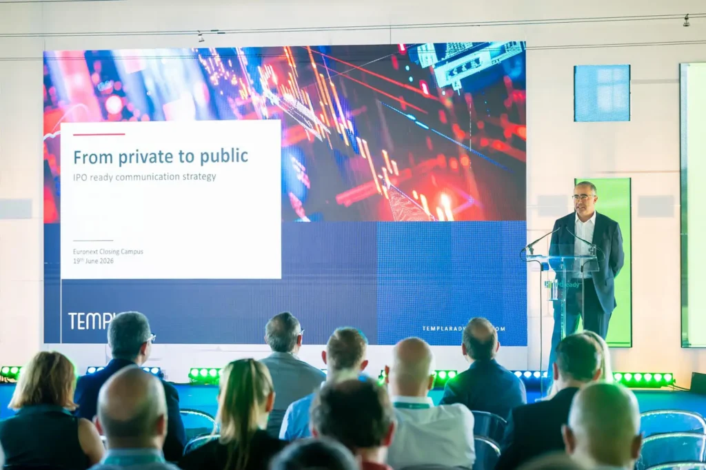 Templar Advisors partners with Euronext at IPOready Closing Campus 2026 ...
